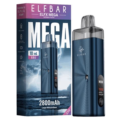Elfbar Elfx Mega Kit 2800mah Navy