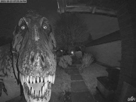 T Rex At The Door Blank Template Imgflip