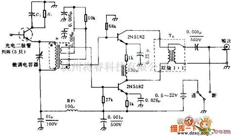 光敏二极管、三极管电路中的发光二极管用的积分 正交 检波电路图 接线图网