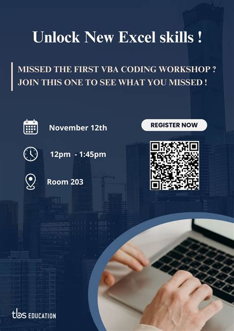 📢announcement Vba Coding Workshop With Joanna Pousset November 12 📢 Following The Success Of