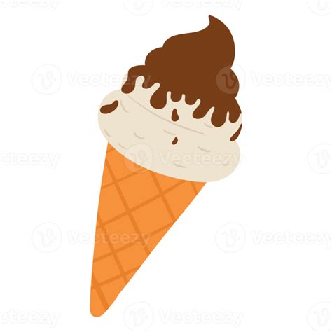 Vanilla Ice Cream Illustration 15738416 Png