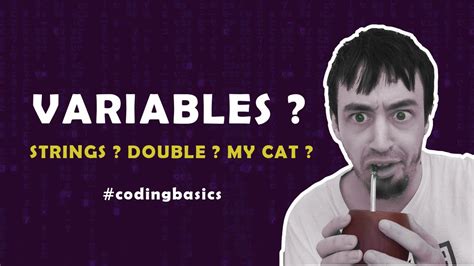 Learn How To Code Variables Codingbasics Youtube
