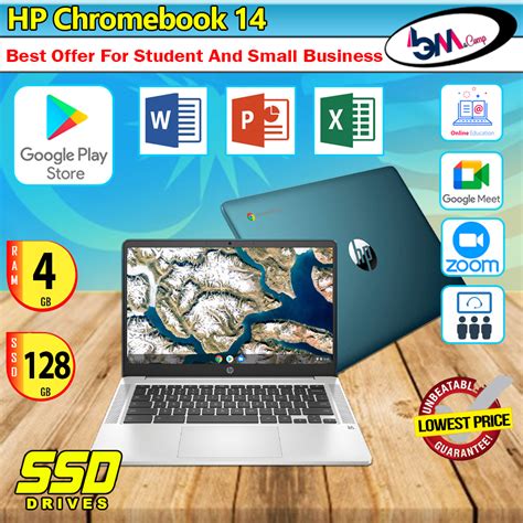 Hp Chromebook A Na Tg Gb Ram Gb Ssd Chrome Os Shopee Malaysia