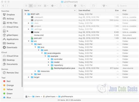 Git Diff Between Branches Example Java Code Geeks