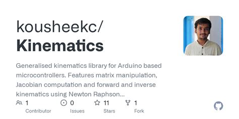 GitHub Kousheekc Kinematics Generalised Kinematics Library For Arduino Based Microcontrollers