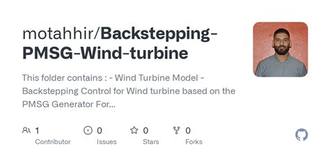 Github Motahhir Backstepping Pmsg Wind Turbine This Folder Contains Wind Turbine Model