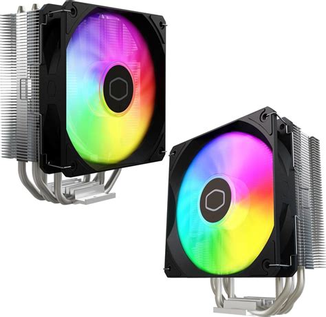 Cooler Master Hyper 212 Spectrum V3 Cpu Air Cooler Argb Sync 120mm Pwm Fan 4 Copper Direct