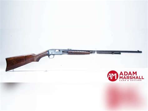 Remington Model 12 Pump Action Rifle 22 Sllr Woctagon Barrel