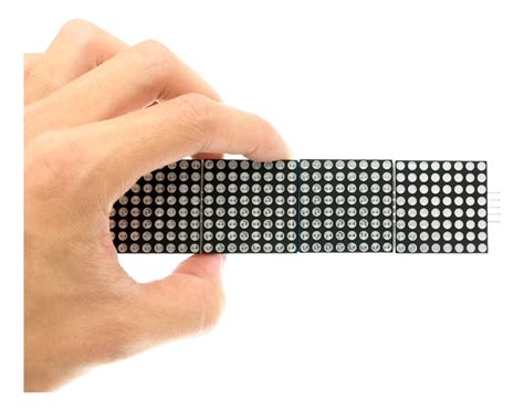 Modulo Display Matriz De Led Vermelho 8x32 Chip Max7219 Para Arduino Smartcomp Seu Fornecedor
