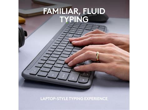 Logitech Mk955 Business Wireless Keyboard And Mouse Quiet Typing Secure Receiver Bluetooth