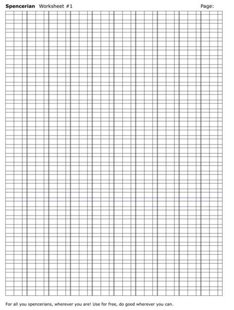 Spencerian Script Template Ideas For Improving Goodnotes