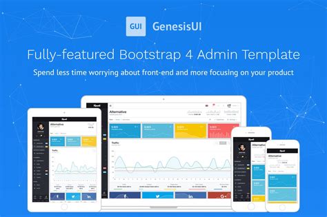 root bootstrap 4 admin template bootstrap themes ~ creative market