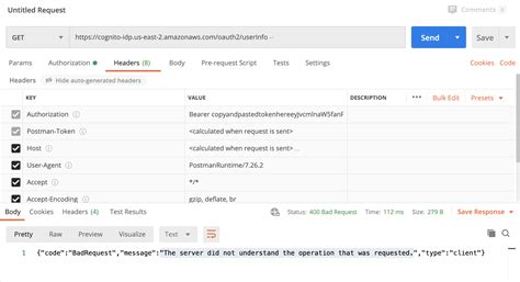 Django Using The Aws Cognito Userinfo Endpoint Stack Overflow