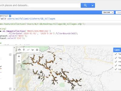 Remote Sensing Analysis Using The Google Earth Engine Upwork
