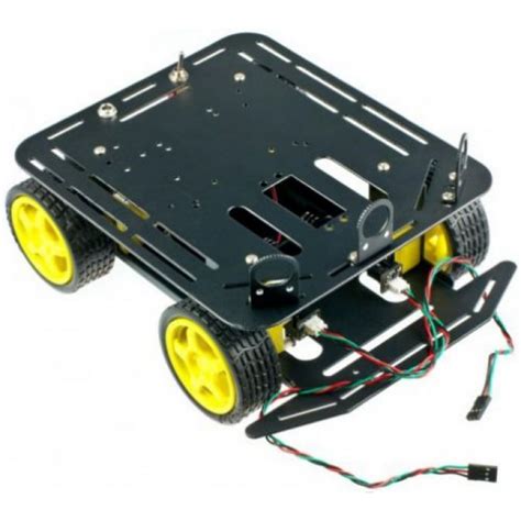 Dfrobot 4wd Arduino Compatible Platform Wencoders Robotshop