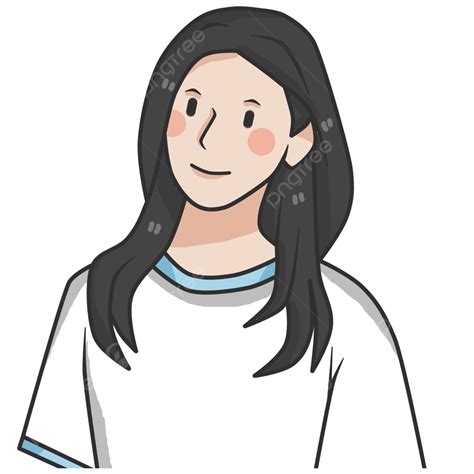 귀여운 아바타 소녀 커플 프로필 유니폼 학교 화신 여자 제복 Png 일러스트 및 Psd 이미지 무료 다운로드 Pngtree