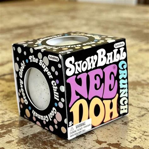 Needoh Schylling Jelly Snow Ball Stress Relief Squishy Toy Shein Usa