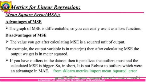 Machine Learningunitiiregressionnotespdf