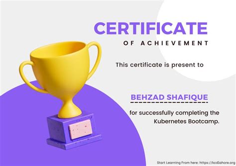 Completed The Kubernetes Bootcamp Behzad Shafique Posted On The Topic Linkedin