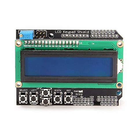 Lcd Keypad Shield Lcd1602 Lcd 1602 Module Display For Arduino Atmega328
