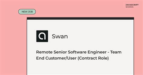 Javascript Works On Linkedin Remote Senior Software Engineer Team End Customeruser Contract