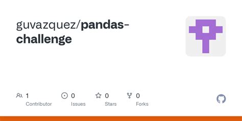 Github Guvazquezpandas Challenge