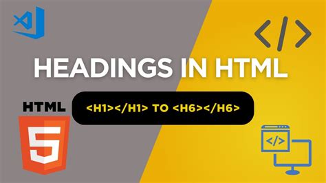 It Varsity Lesson 4 Understanding Html Headings From H1 To H6 Youtube