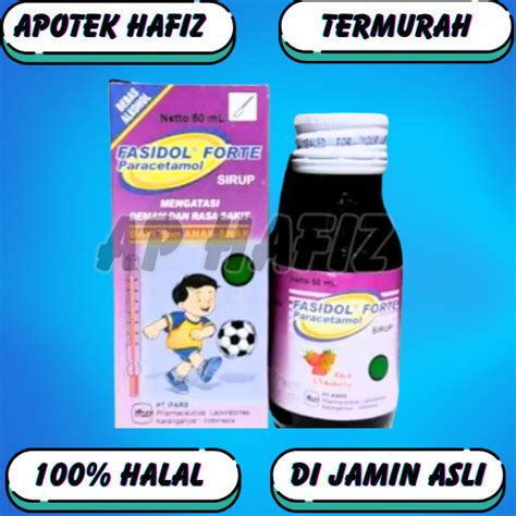 Jual Ifars Fasidol Forte Syr 60 Ml Shopee Indonesia