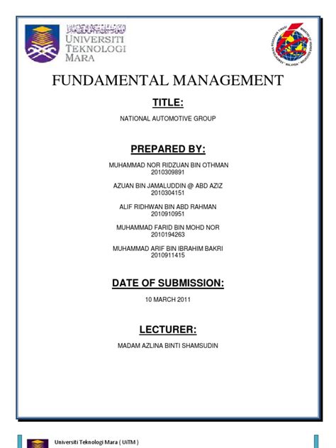 Assignment 1 Part 1 Goal Leadership And Mentoring