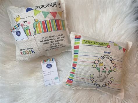 Personalized Tooth Fairy Pillows Tooth0520 Bailey Bunch Designs