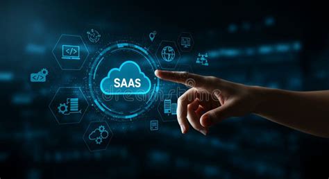 Saas Cloud Technology Software As A Service Digital Transformation Innovation And Business