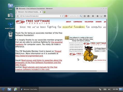 Trisquel GNU Linux FSF Download Softpedia