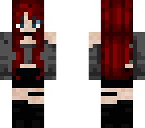 Red And Black Minecraft Skins