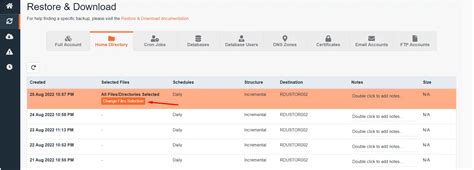 How To Restore A Website With Jetbackup 5 Web Hosting Kb