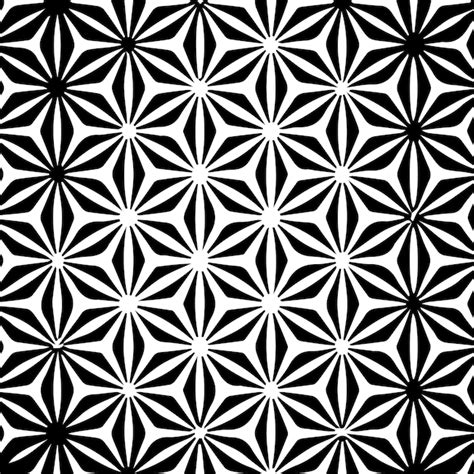 Premium Vector Vector Geometric Pattern Seamless Texture Abstract Optical Illusion Effect