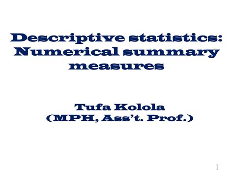 3 descriptive statistics pdf