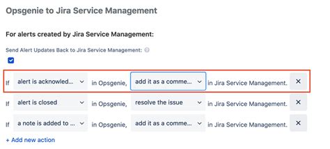 Integrate Opsgenie With Jira Service Management Opsgenie Atlassian Support