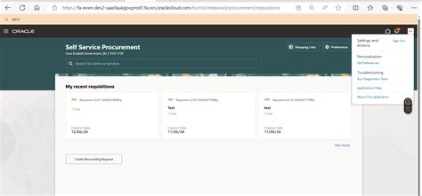 How To Do Page Customization On Redwood Self Service Procurement