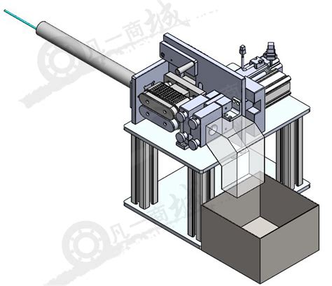 全自动切管机3D模型下载 凡一商城