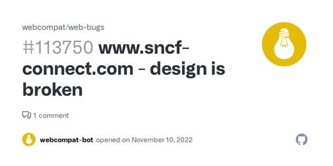 Sncf Design Is Broken · Issue 113750 · Webcompatweb