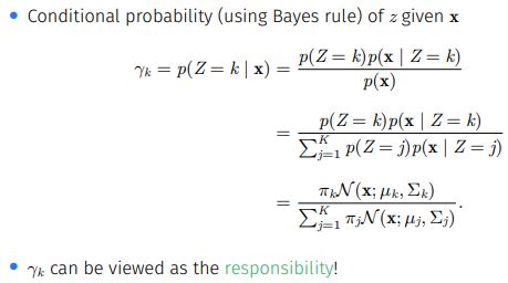 ML Gaussian Mixture Model