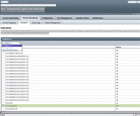 Managing The Service Processor