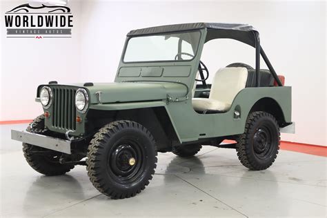 1950 Willys Jeep Cj 5v Worldwide Vintage Autos