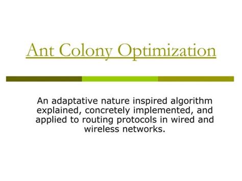 Antcolonyoptimization Pdf