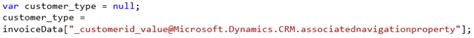 xrm web api dynamically retrieve and set customer field in d365 ce