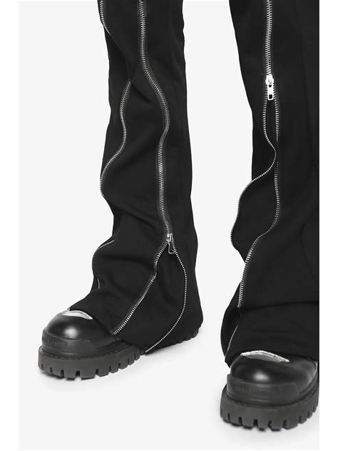 유럽 스트리트웨어 럭셔리 3 빅 지퍼 카고 팬츠 스트레이트 티트웨어 소파이케이트 캐주얼 팬츠 바이브 Y2k 바지 Ropa Hombre Aliexpress