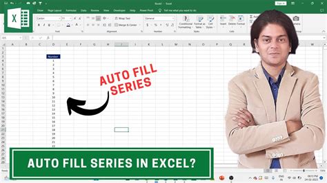 Auto Fill Series In Excel Excel Youtube