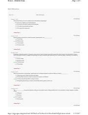 PSYC 101 Week 4 Midterm Week 4 Midterm Exam Page 1 Of 9 Week 4