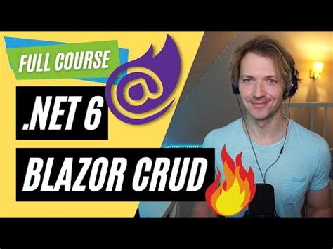 CRUD With Blazor In NET 6 Full Stack With A Web API Entity