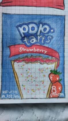 Paper Squishy Template Pop Tarts Color In Cute Squishy Printable
